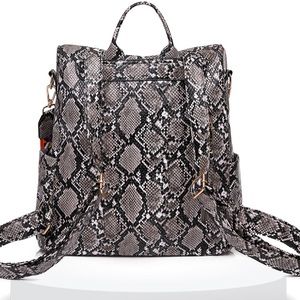 Bags | Python Snakeskin Mini Shoulder Bagbackpack | Poshmark